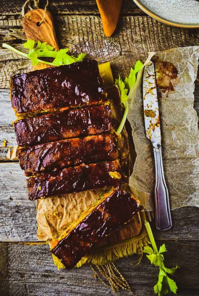 The Best Chickpea Vegan Meatloaf - Shane & Simple