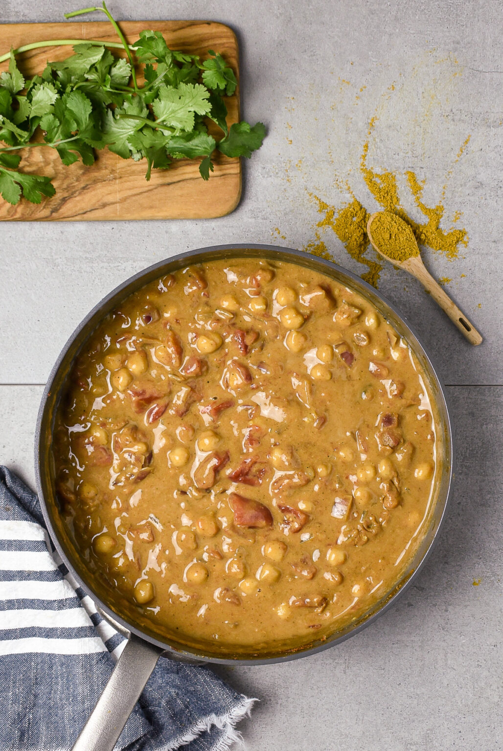 Easy Vegan Chickpea Curry (Low Fat, Healthy) Shane & Simple