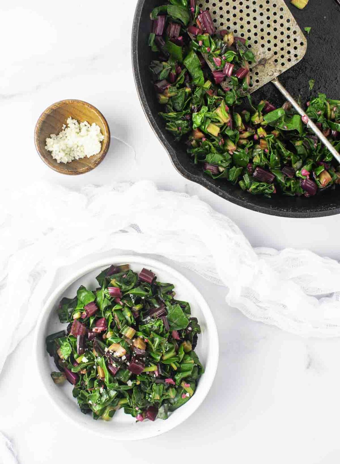 Simple Sautéed Swiss Chard Recipe - Shane & Simple