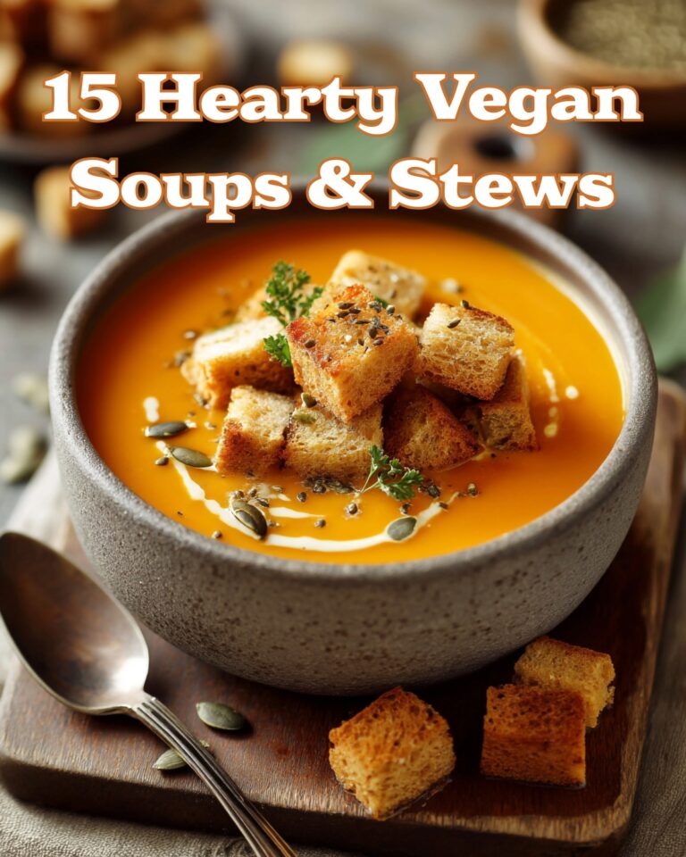 15 Hearty Vegan Soups & Stews to Warm You Up - Shane & Simple